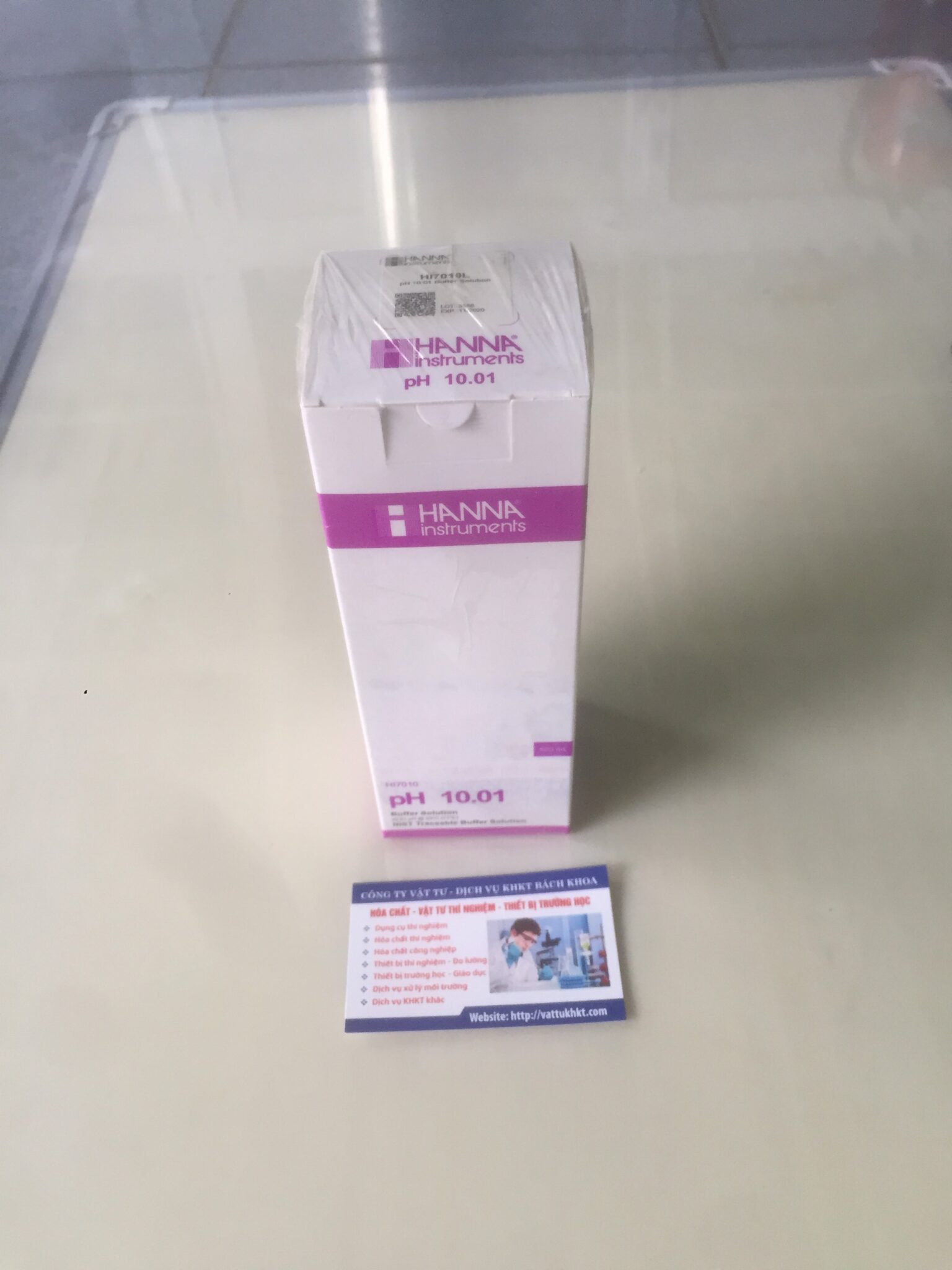 Dung dịch chuẩn pH10.01 - Vật Tư KHKT Bách Khoa